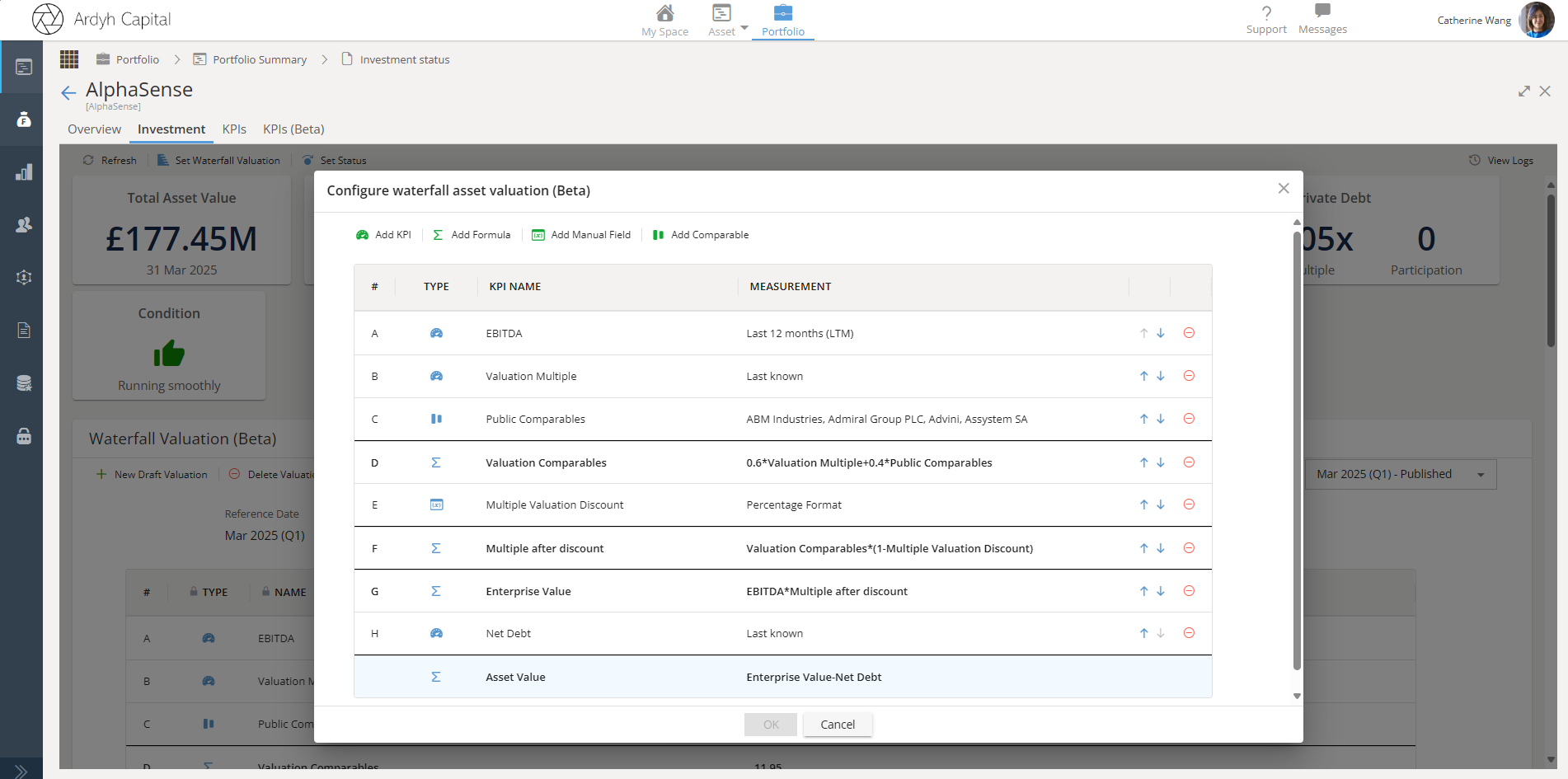 Waterfall Valuation - New Feature – Untap Support