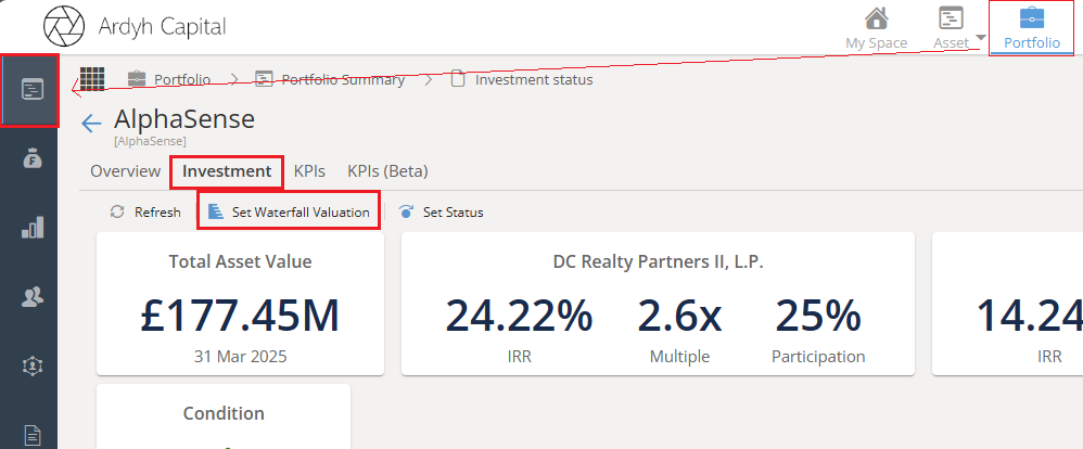 Waterfall Valuation - New Feature – Untap Support